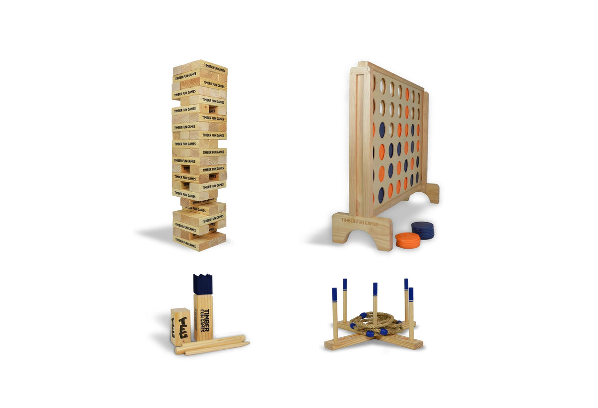 Timber Fun Games Packages - Why have one when you can have them all?